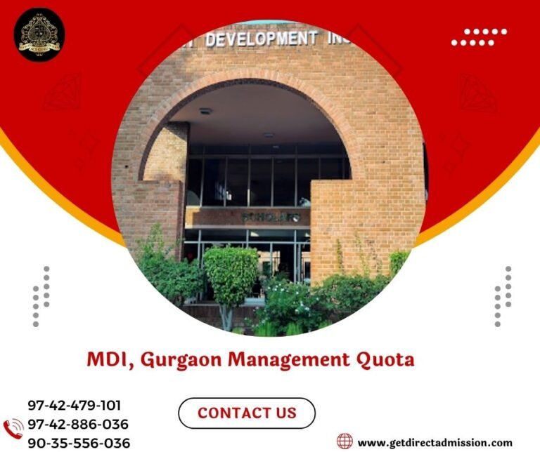MDI Gurgaon Management Quota| 2025 Direct MBA Admission