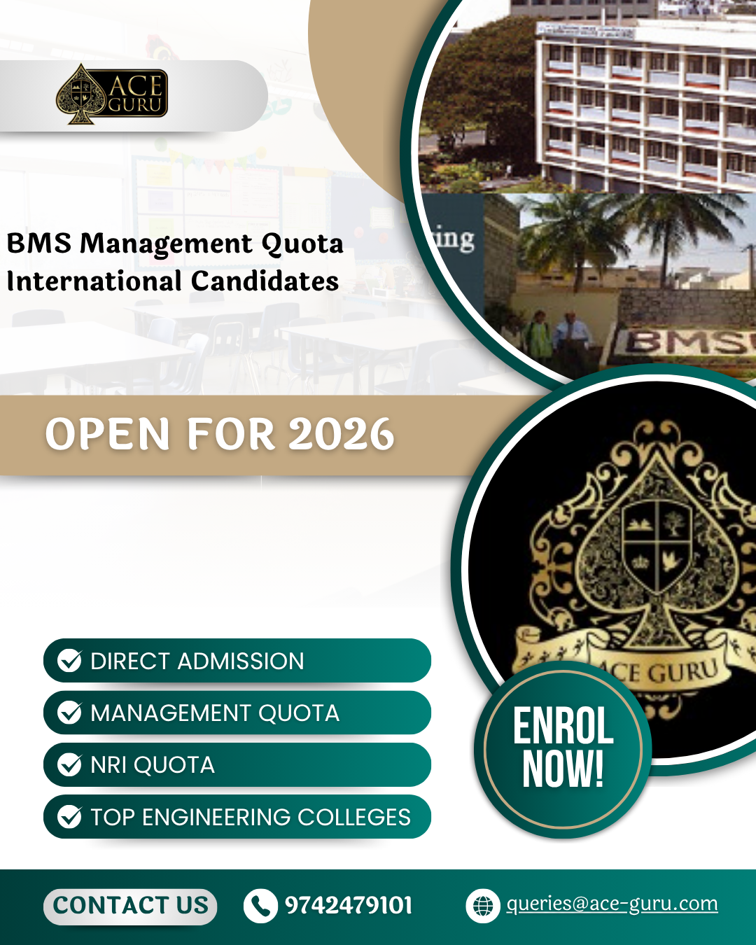 BMS Management Quota International Candidates