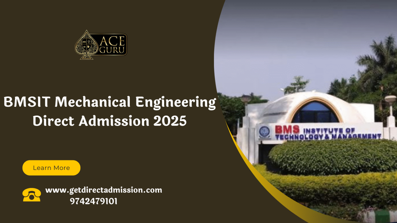BMSIT Mechanical Engineering Direct Admission 2025