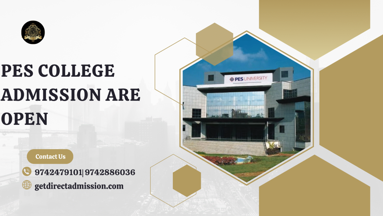 PES College Admission Are open through Management Quota